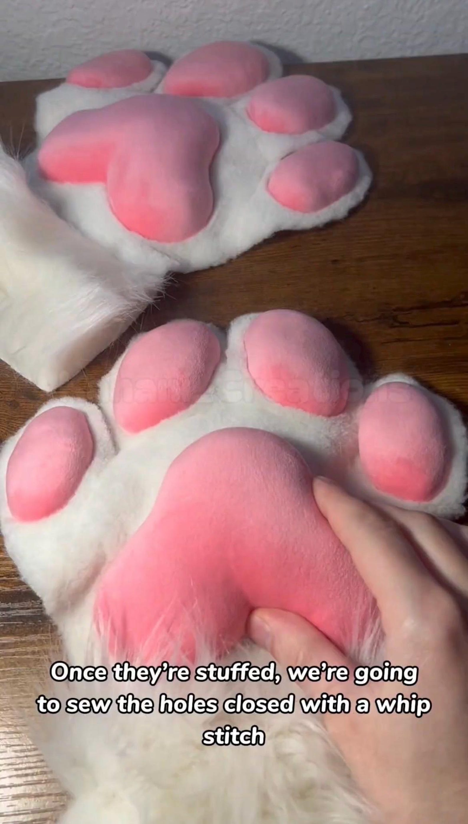 Fursuit Hand Paw Tutorial - Etsy