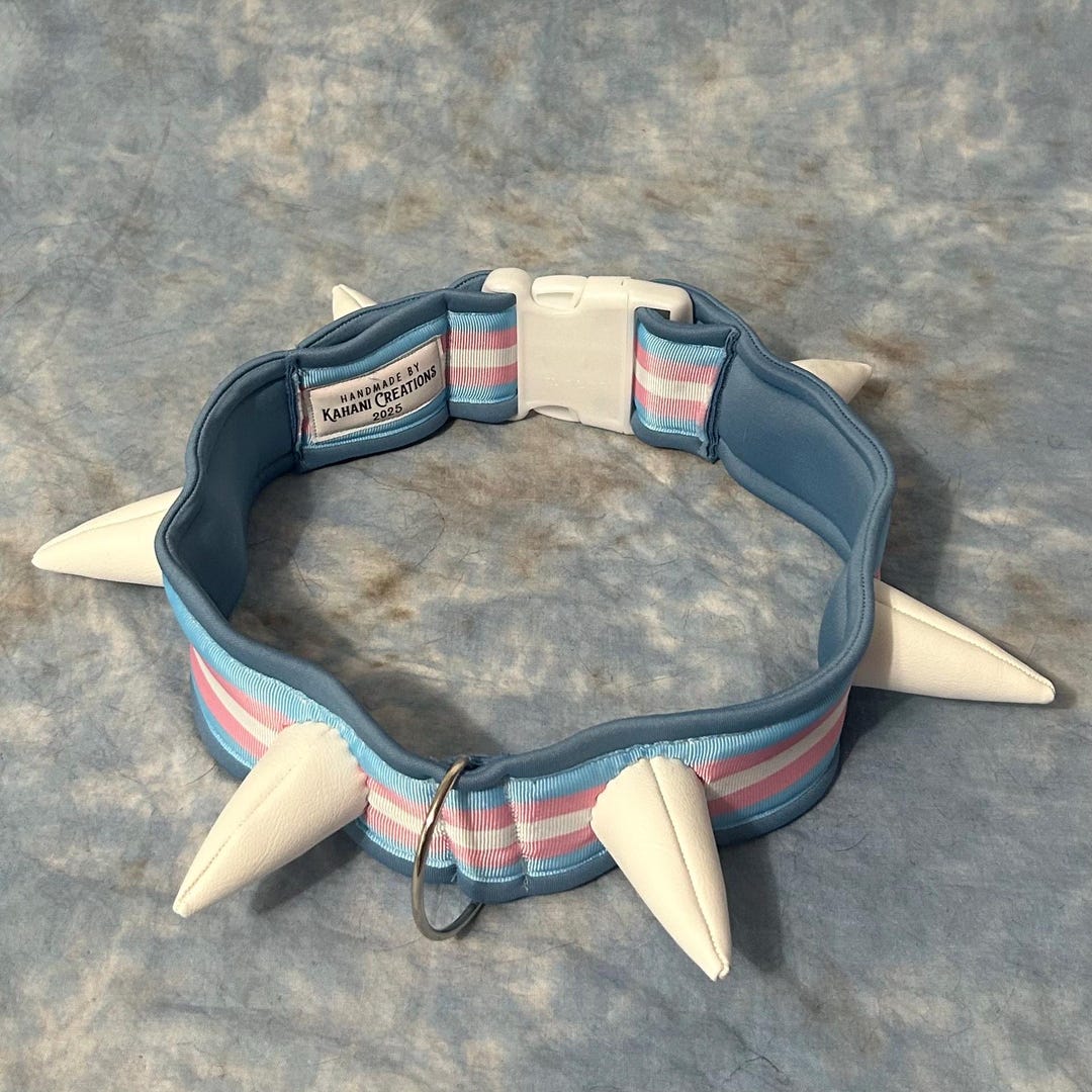 Pride 6 Spiked Fursuit Collars - Etsy