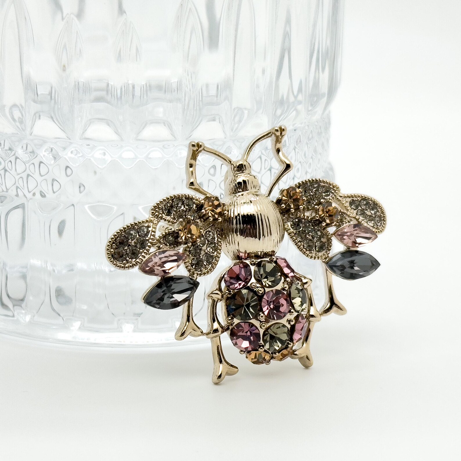 Vintage Bee Brooch, Unique Brooch, Mecha Brooch, Personalized Brooch ...