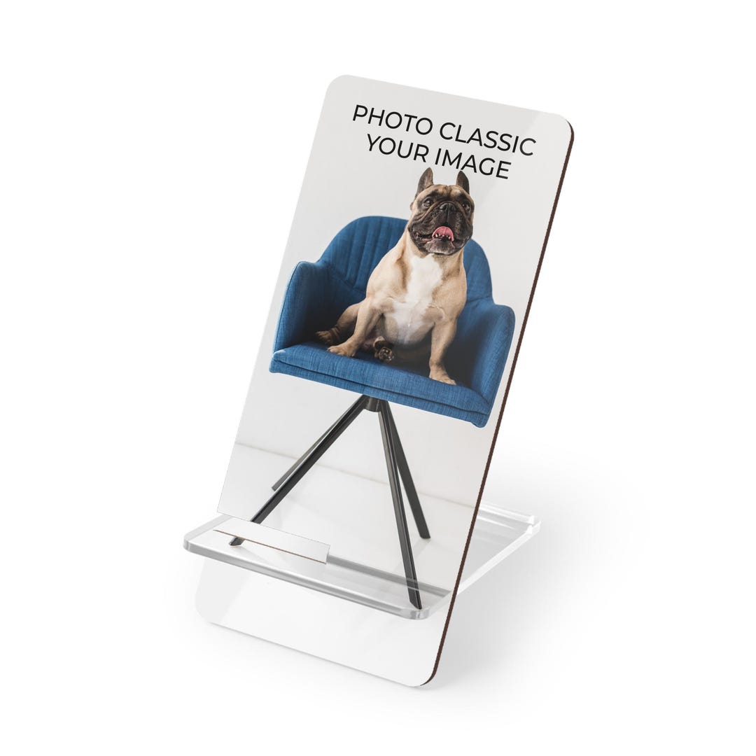 Personalized Photo Phone Stand Custom Mobile Display Stand Smartphone ...