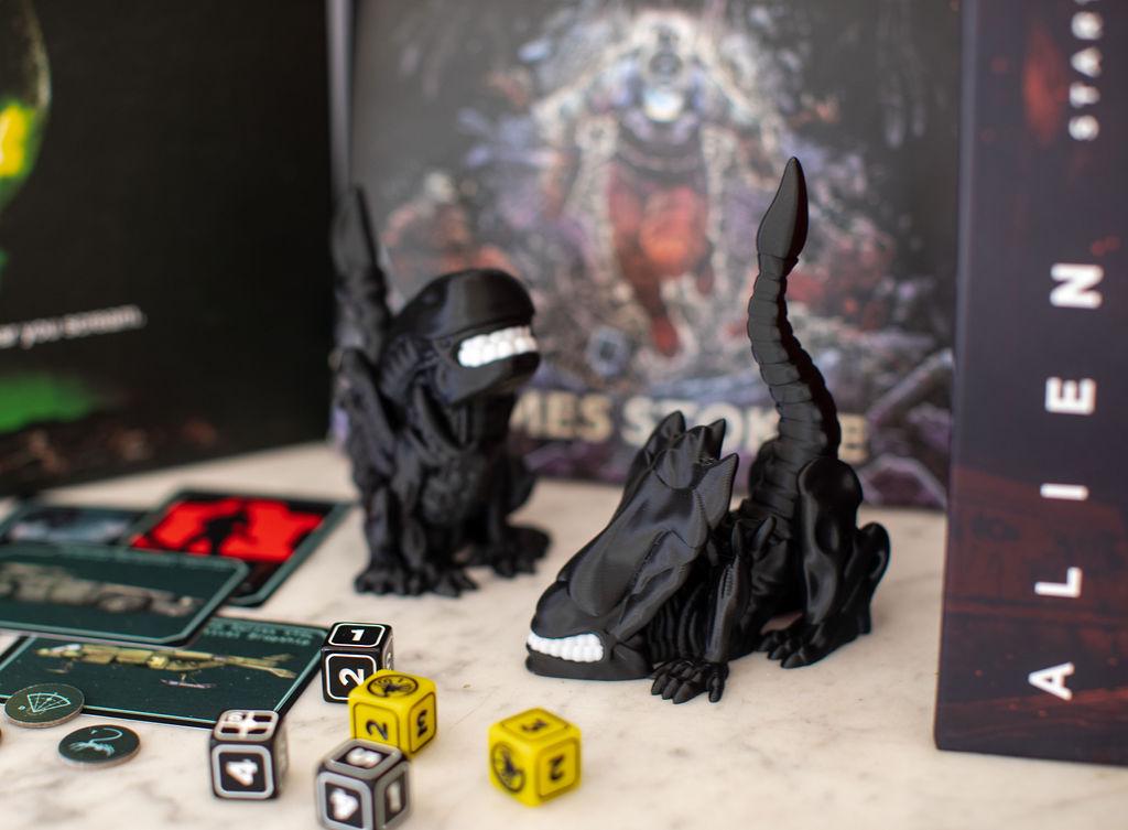 Chibi Alien Xenomorph Desk Toy From Aliens Movie - Etsy