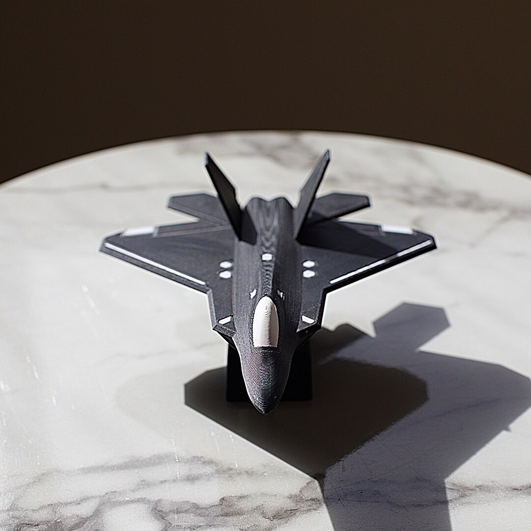 F-22 Raptor Kit Card: A No-glue, Easy-to-build Model of an Iconic Plane ...