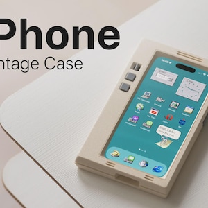 Retro iPhone Case Custom Colors: 80s Computer Style (compatible With ...