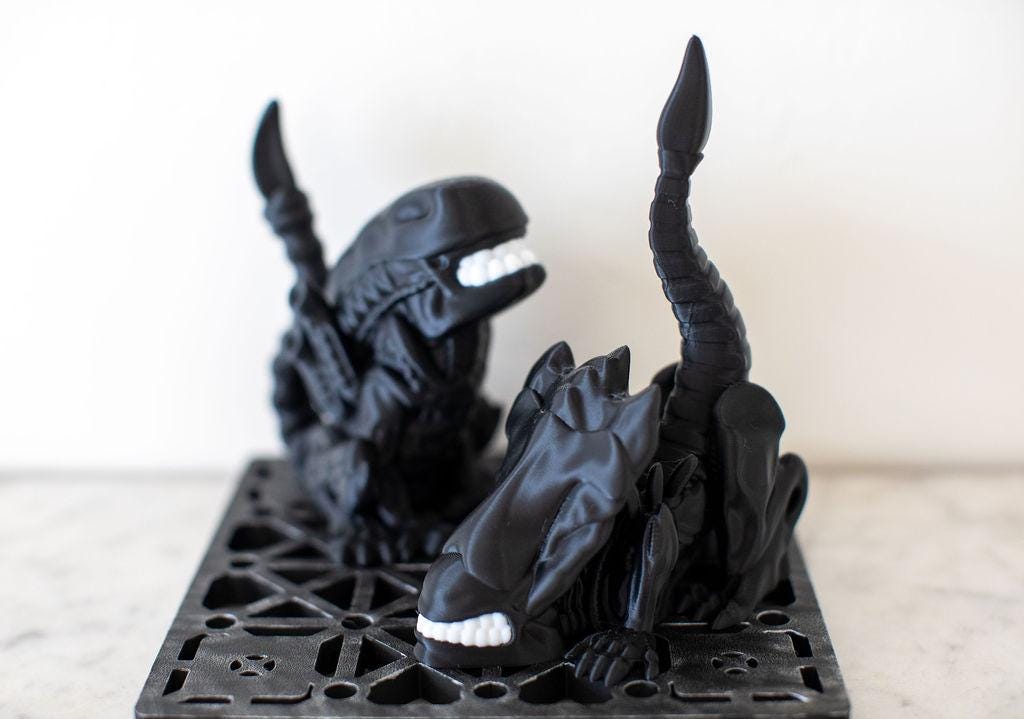 Chibi Alien Xenomorph Desk Toy From Aliens Movie - Etsy