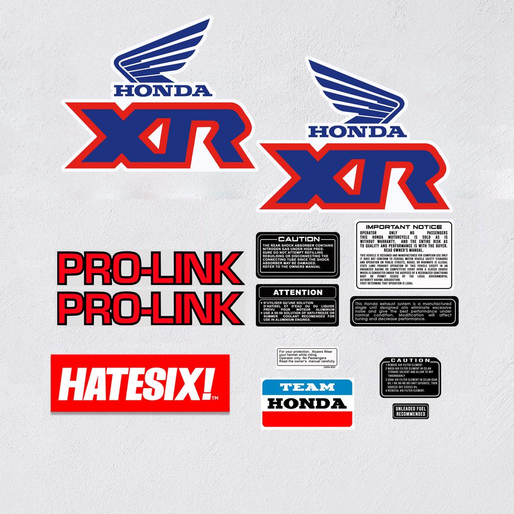 Sticker Decal Honda Baja XR 1991 Side Cover Fuel Gas Tank - Etsy