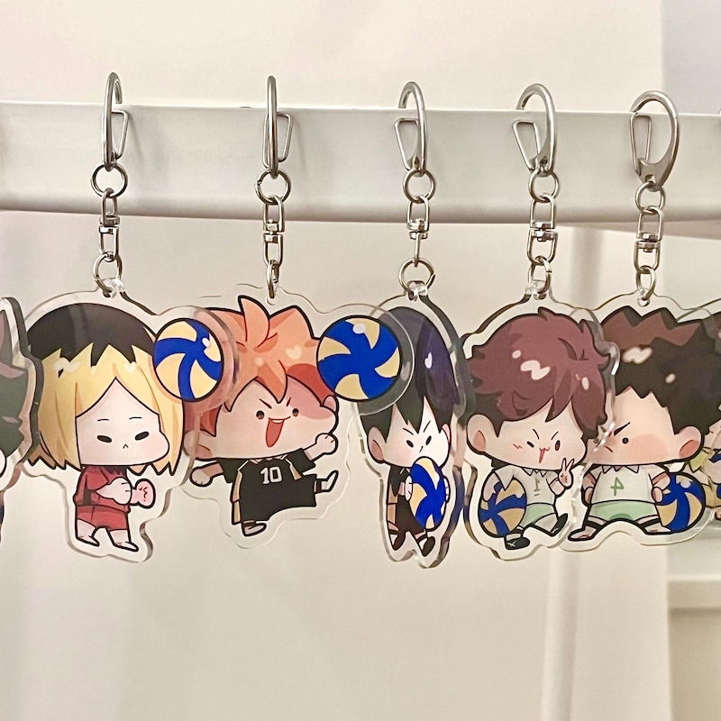 Haikyuu Keychain - Etsy