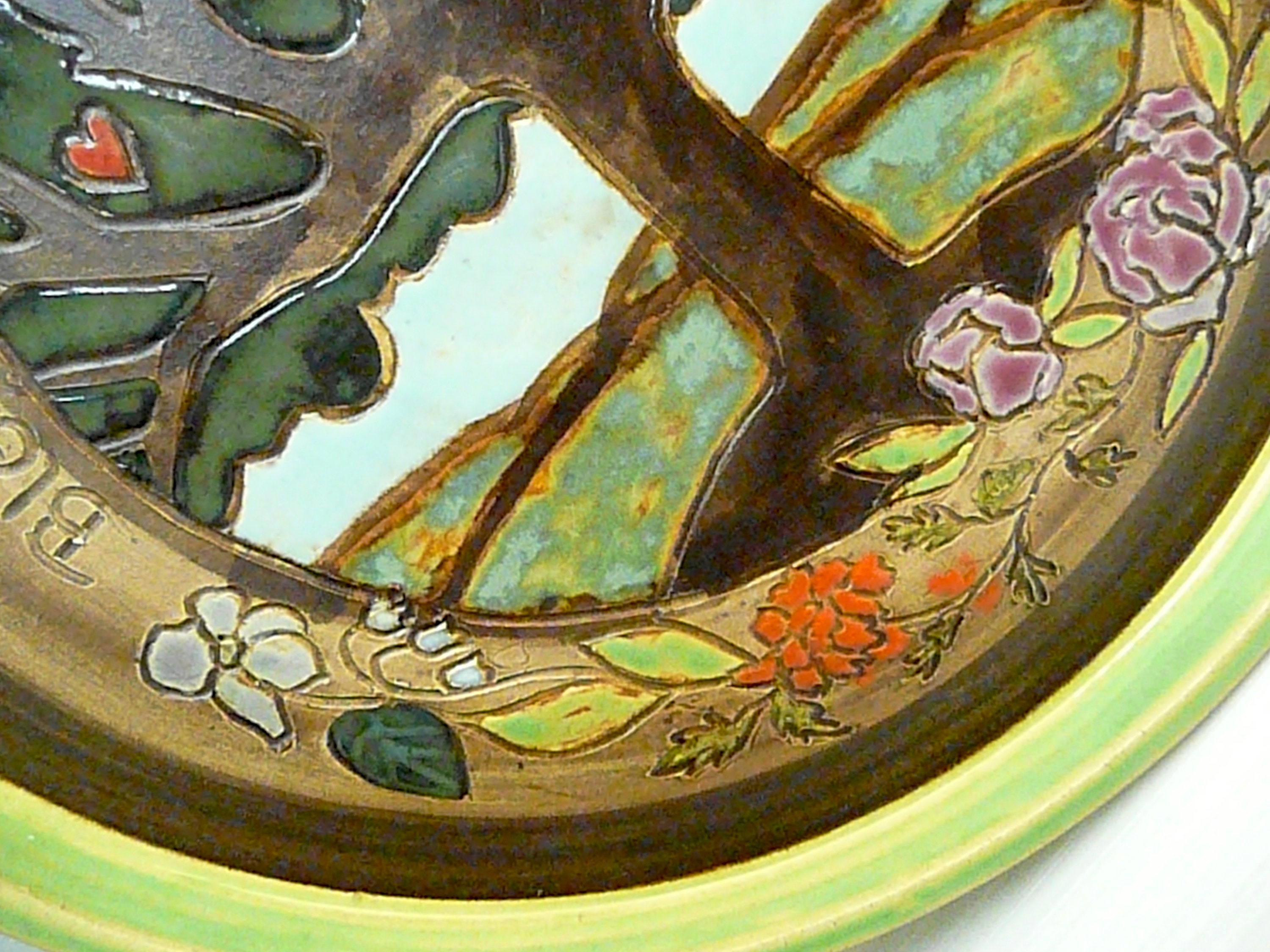 FAMILY TREE PLATTER, Family Flowers Design - Etsy