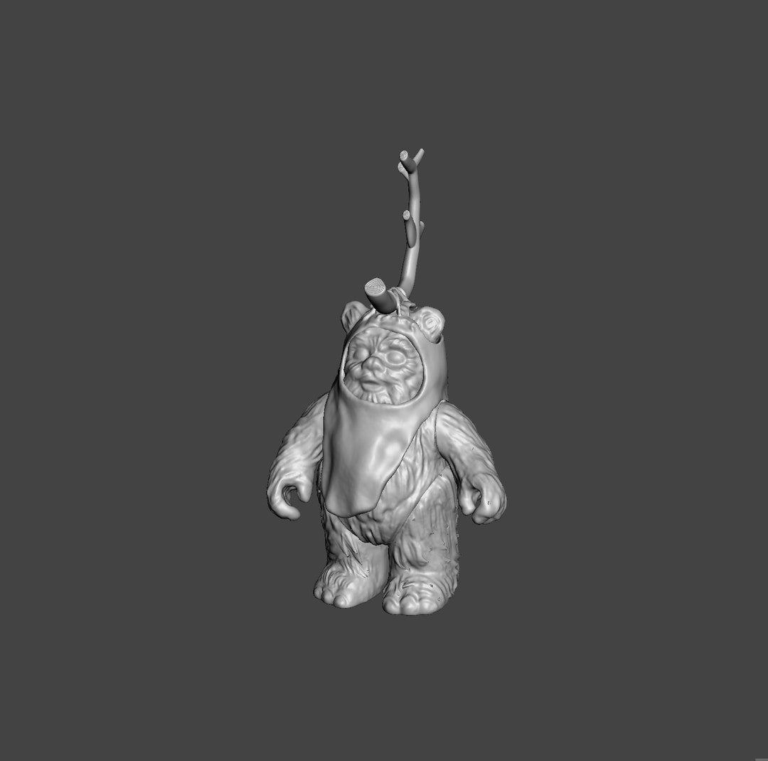 Star Wars Christmas Ewok Max, Grinch Mashup 3D Printed Custom Model ...