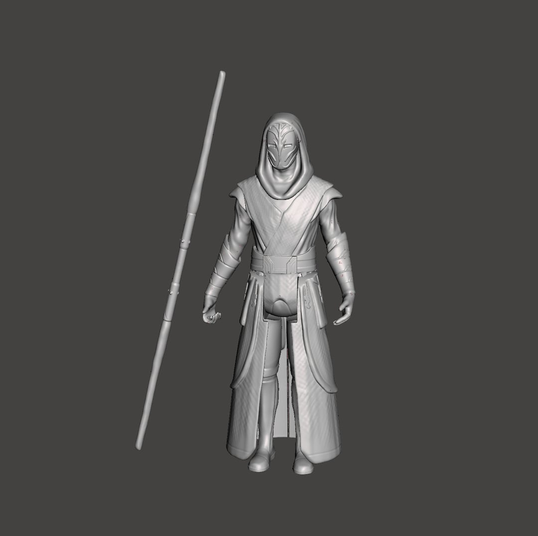 Star Wars Jedi Temple Guard, KOTOR, Rebels, 3D Printed Custom Model ...
