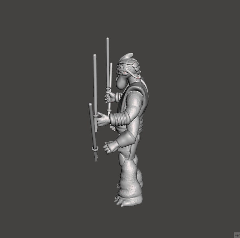 Star Wars Clone Wars General Pong Krell Jedi Master, 3D Printed Custom ...