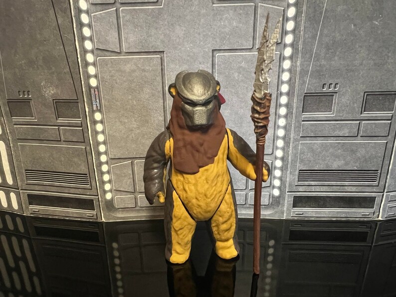 Star Wars Ewok (predator Ewok), 3D Printed Custom Model Action Figure ...