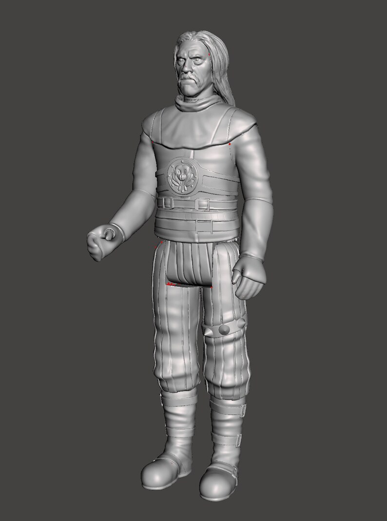 Star Wars Danny Trejo Rancor Keeper, Book of Boba Fett Action Figure ...