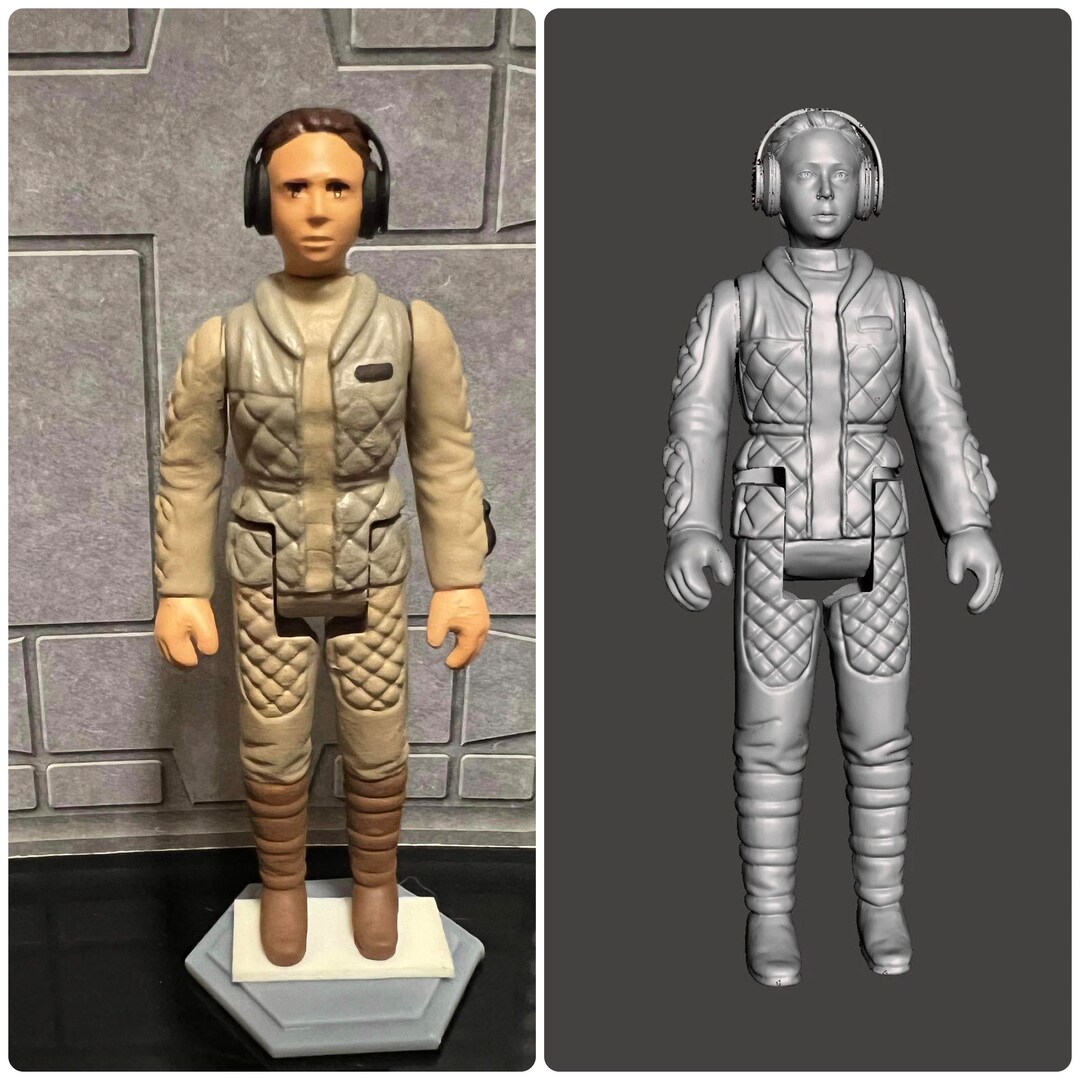 Vintage Star Wars Toryn Farr, 3D Printed Custom Model Action Figure Kit ...