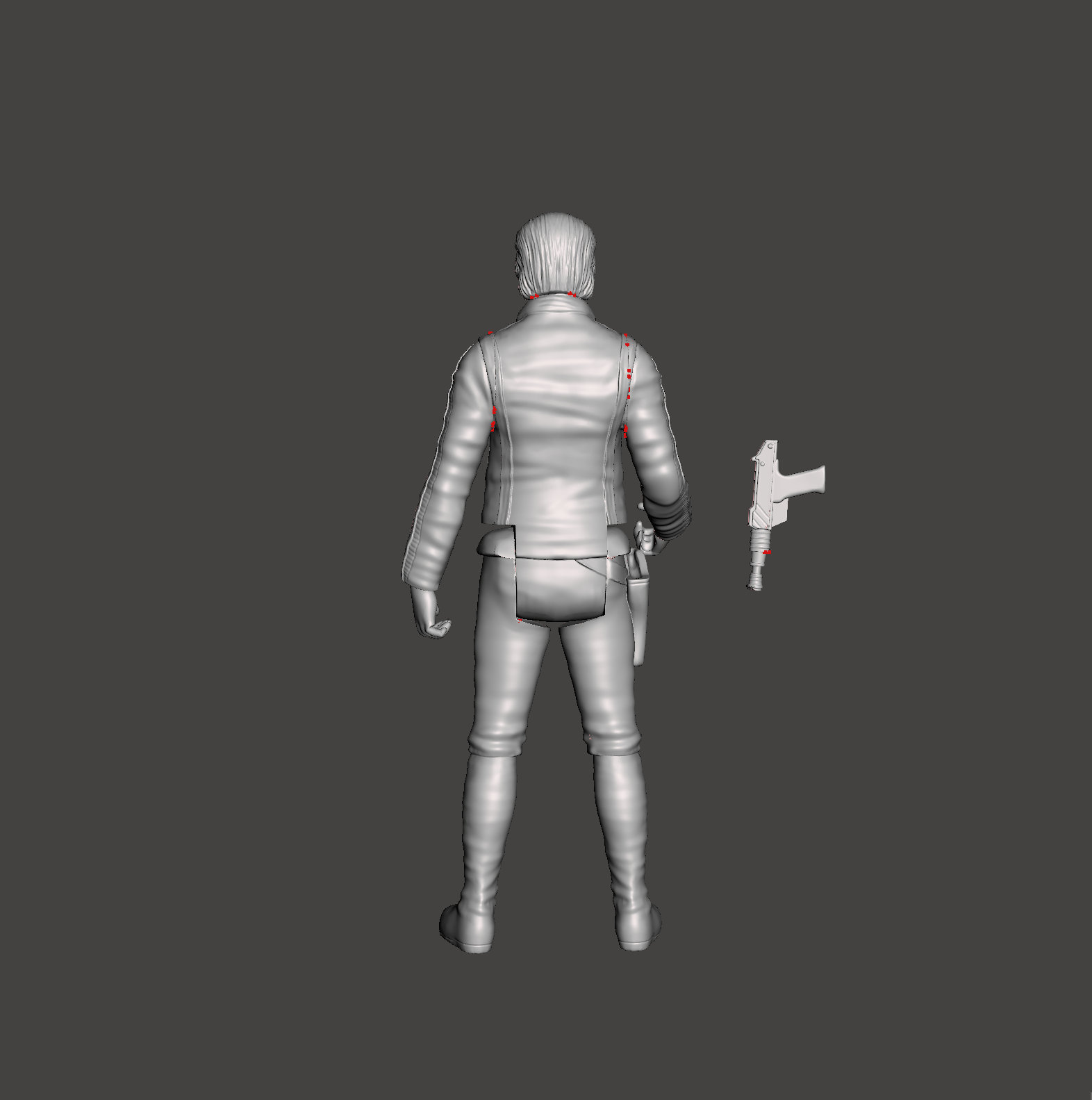 Star Wars Cantina Yerka Mig, 3D Printed Custom Action Figure Kit ...