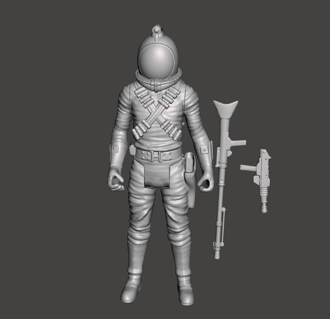 Star Wars Bane Malar Jabba's Palace Action Figure, 3D Printed Custom ...