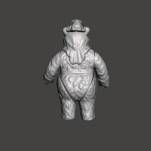 Star Wars Ewok (sabertooth Ewok), 3D Printed Custom Model Action Figure ...