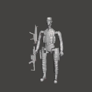 Predator Alien Film Poncho Vintage Style Action Figure. Kenner Style 3. ...