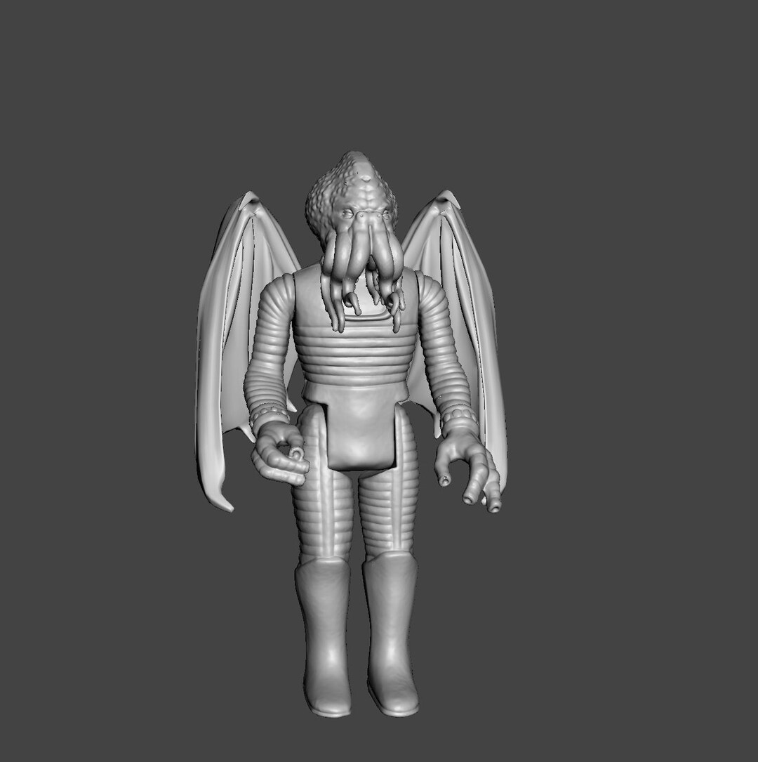 Star Wars Cthulhu Greedo, 3D Printed Custom Model Figure Kit (unpainted ...