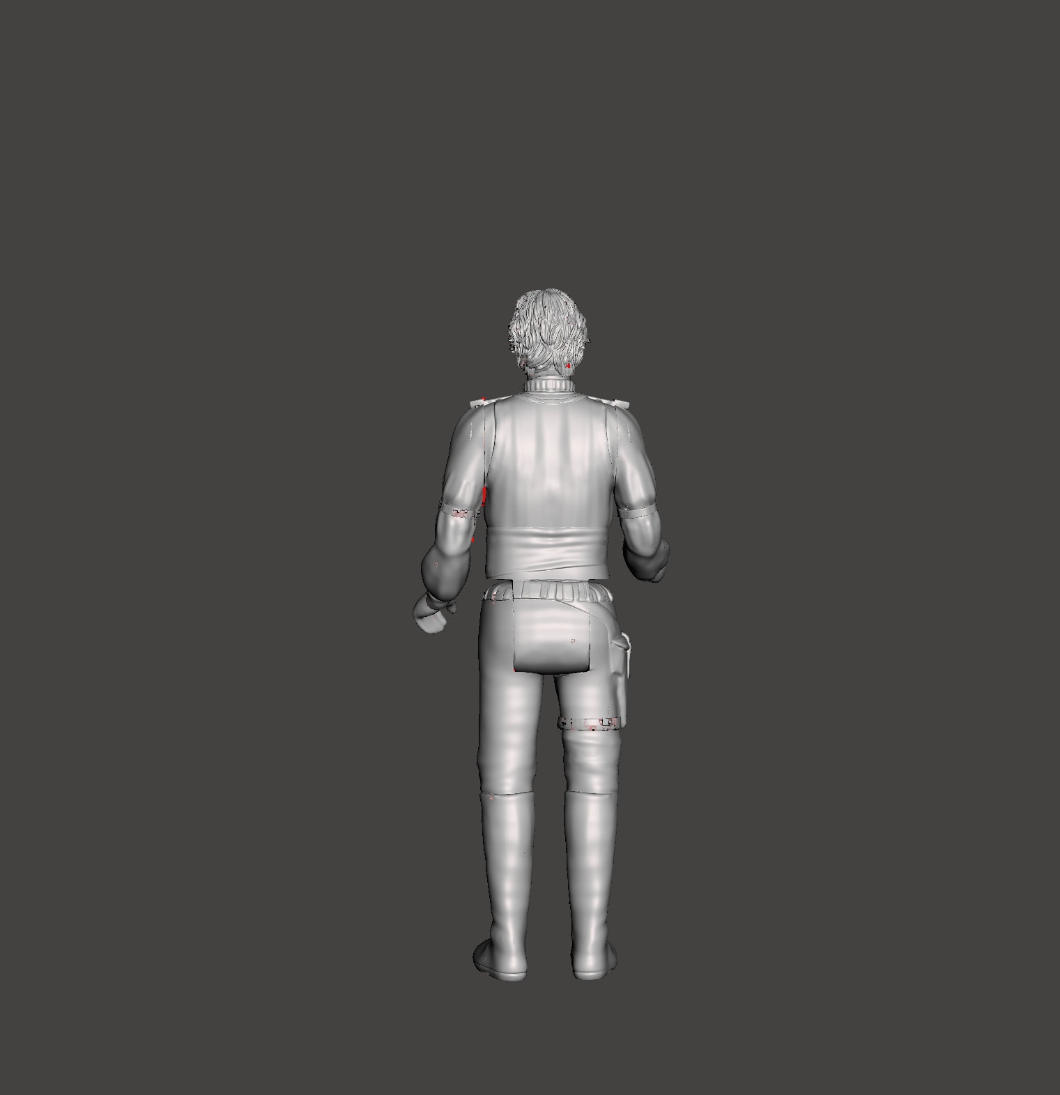 Han Solo the Epic Continues, 3D Printed Unproduced Custom Model Figure ...
