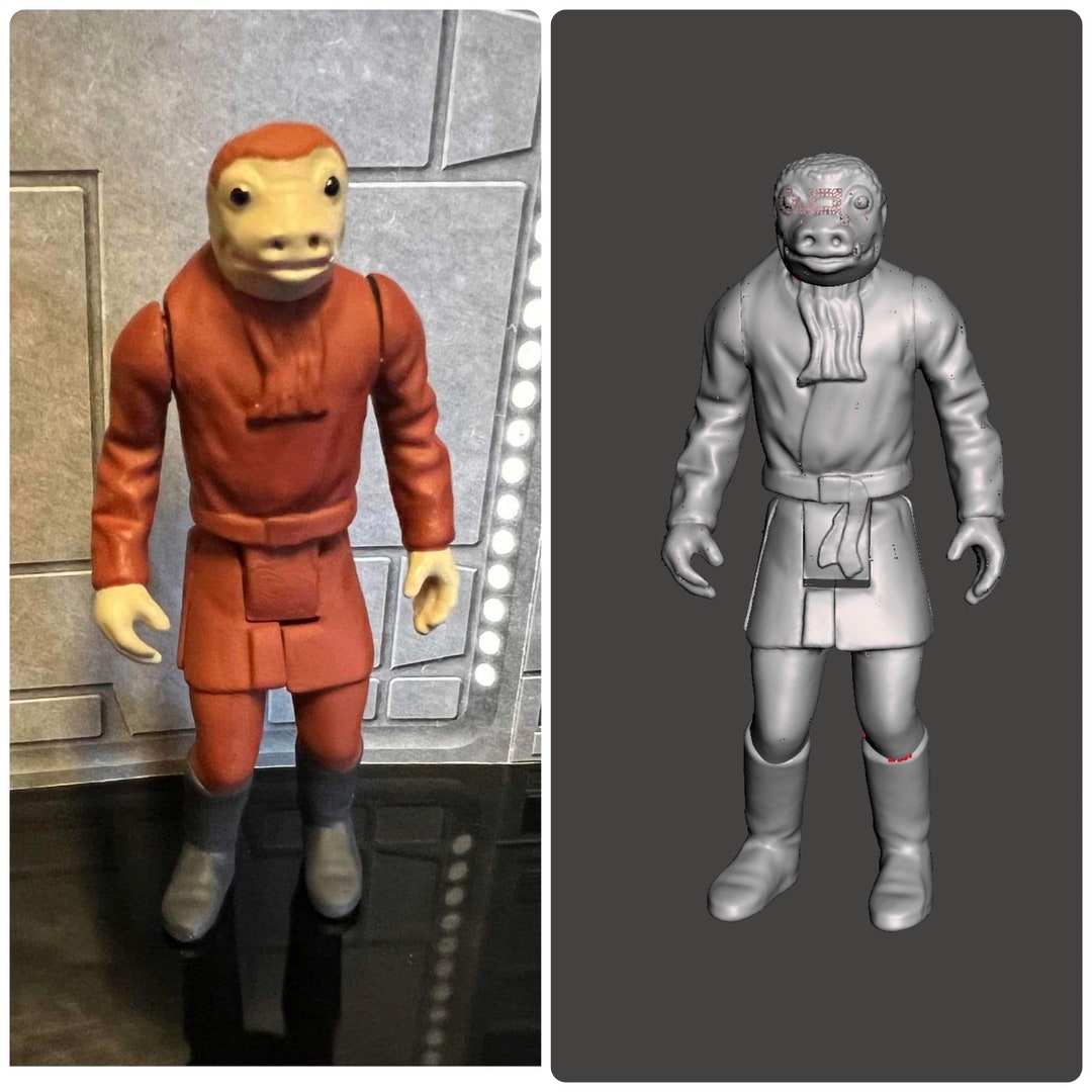 Star Wars Takeel Cantina Alien, 3D Printed Custom Action Figure ...