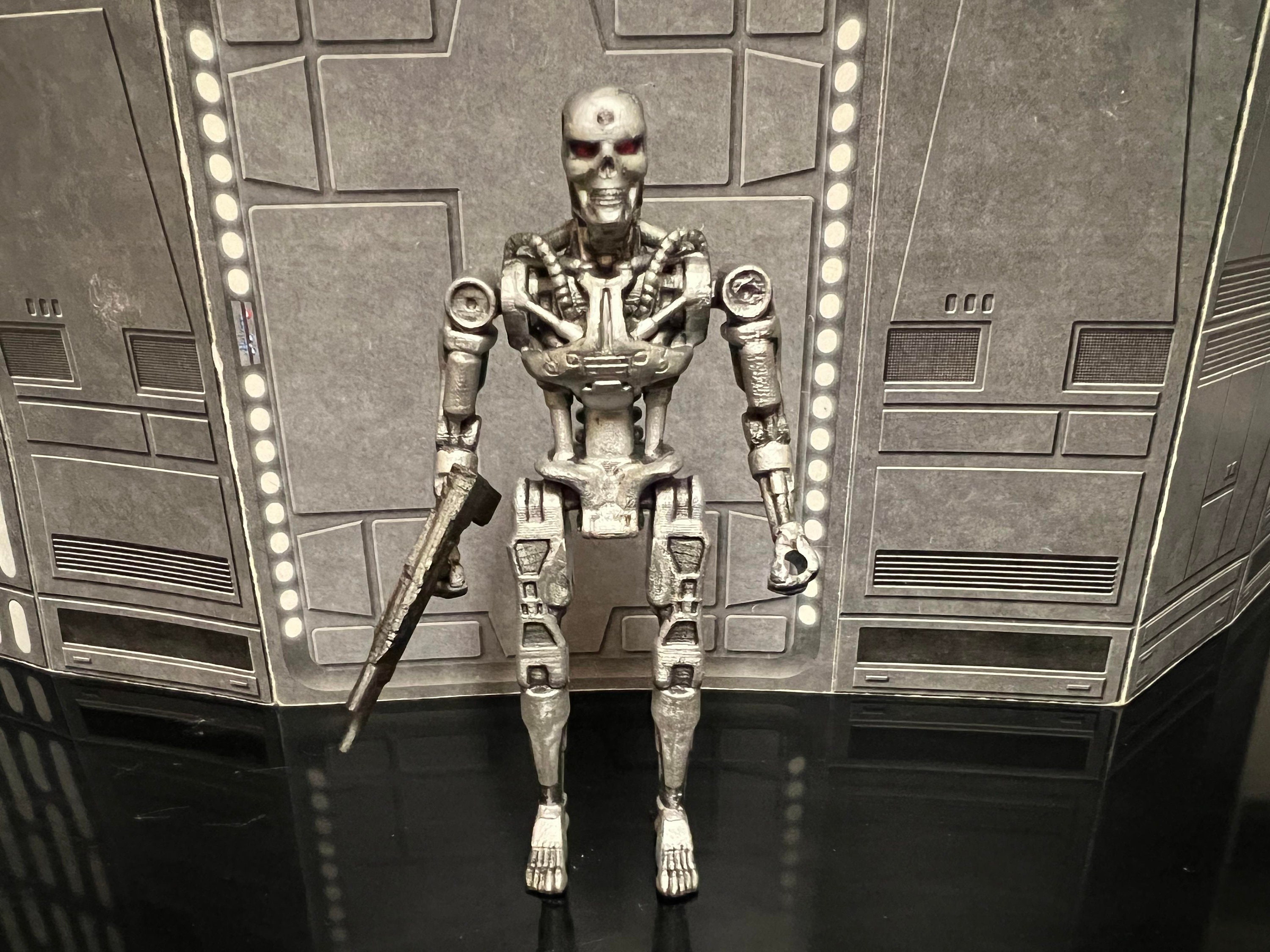 Vintage Terminator Movie T-800 Cyberdyne Action Figure. Kenner - Etsy