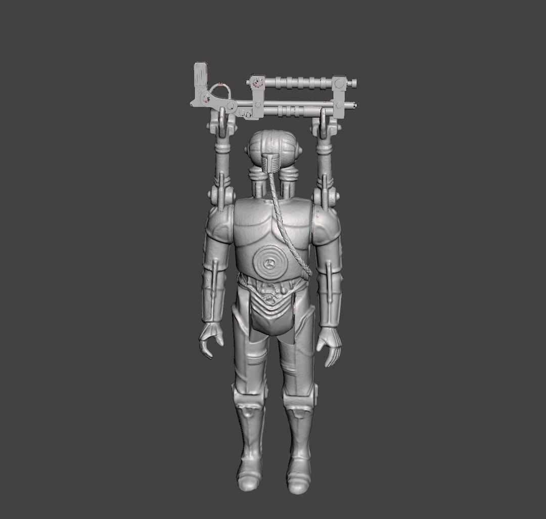 Star Wars Unproduced AP-1 Droid, 3D Printed Custom Model Figure Kit ...