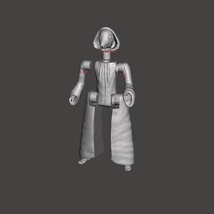 Star Wars Cantina Reegesk Ranat Rat Alien, 3D Printed Custom Model ...