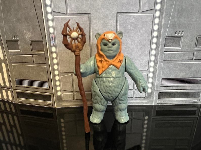 Star Wars Ewok shaman Ewok, 3D Printed Custom Model Action Figure Kit ...
