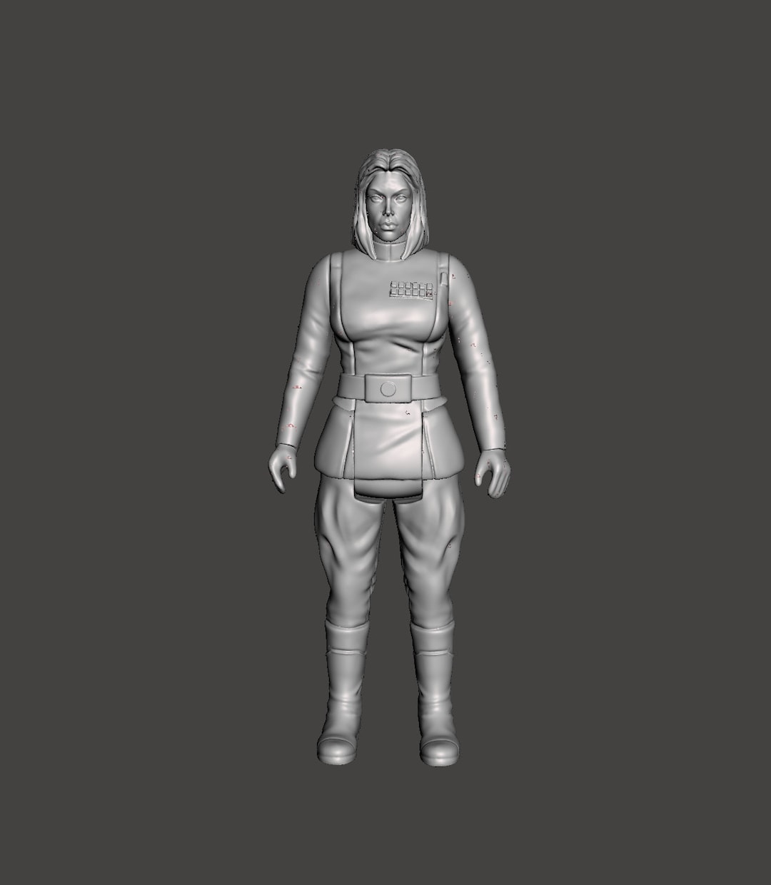 Star Wars Madame Director Ysanne Isard Female Imperial Officer, 3D ...