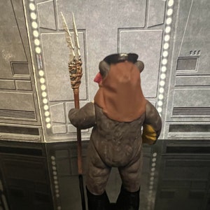 Star Wars Ewok (predator Ewok), 3D Printed Custom Model Action Figure ...