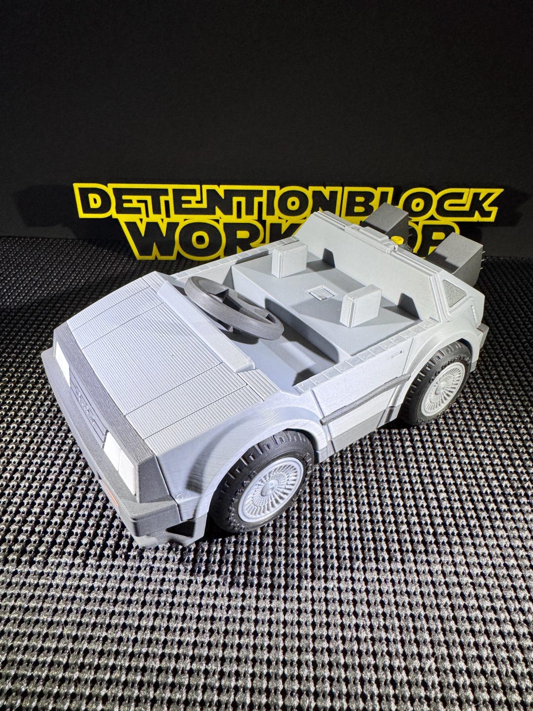 0303 BTTF Delorean Kit – 3D Printed Back to the Future Model Car | DIY ...