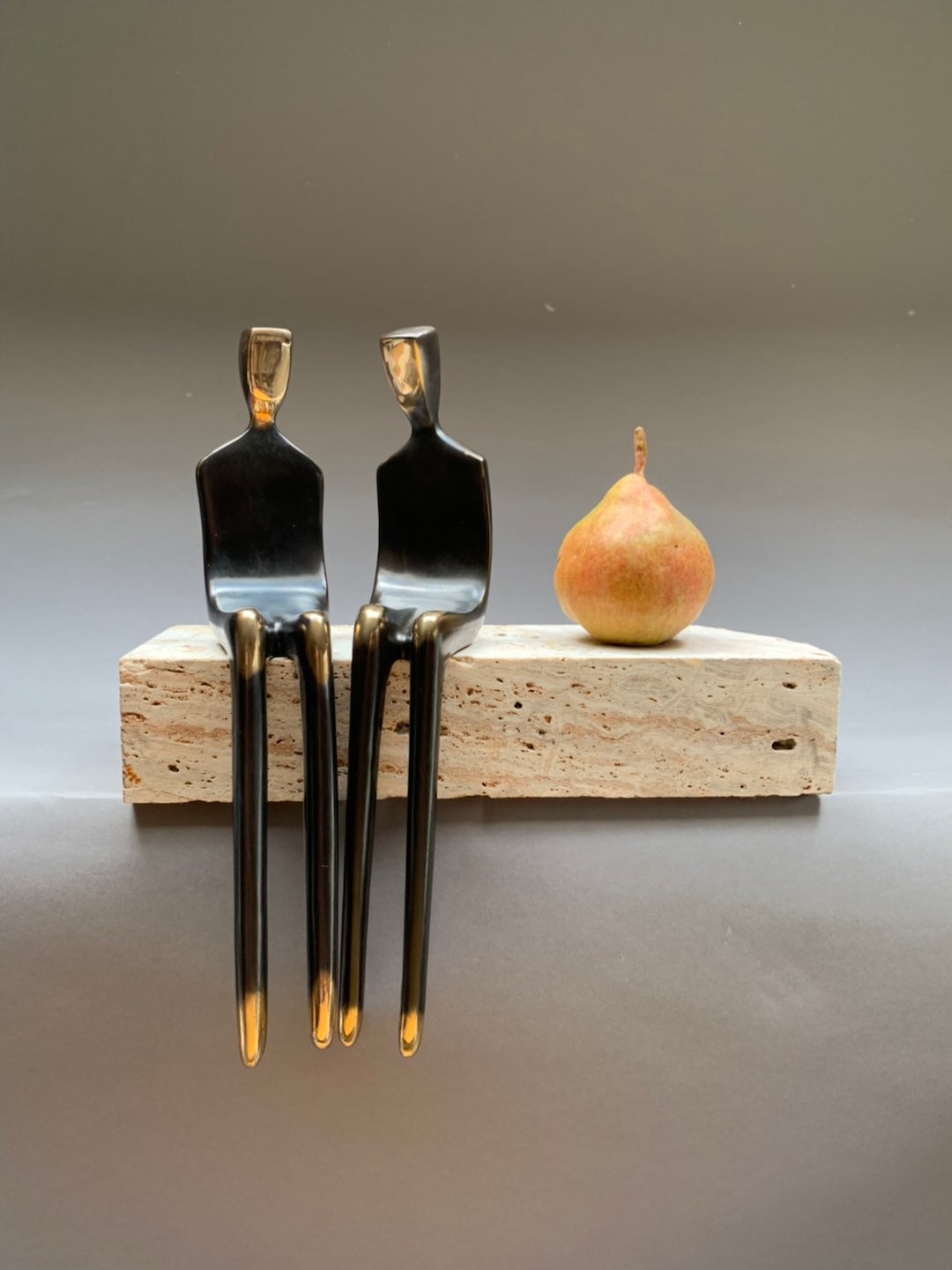 Gay Couple Bronze Sculptures of Two Men With Dog, Whimsical Gay Statues ...