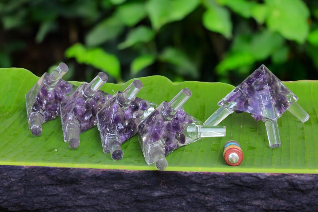 M Type 1 Inch Giza Pyramid With 5 Orgonite Connector Kit without Pipe ...