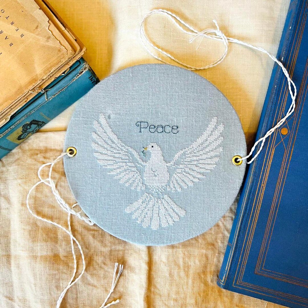 Peace | Cross Stitch Pattern PDF | Thaumatrope Design | Digital ...