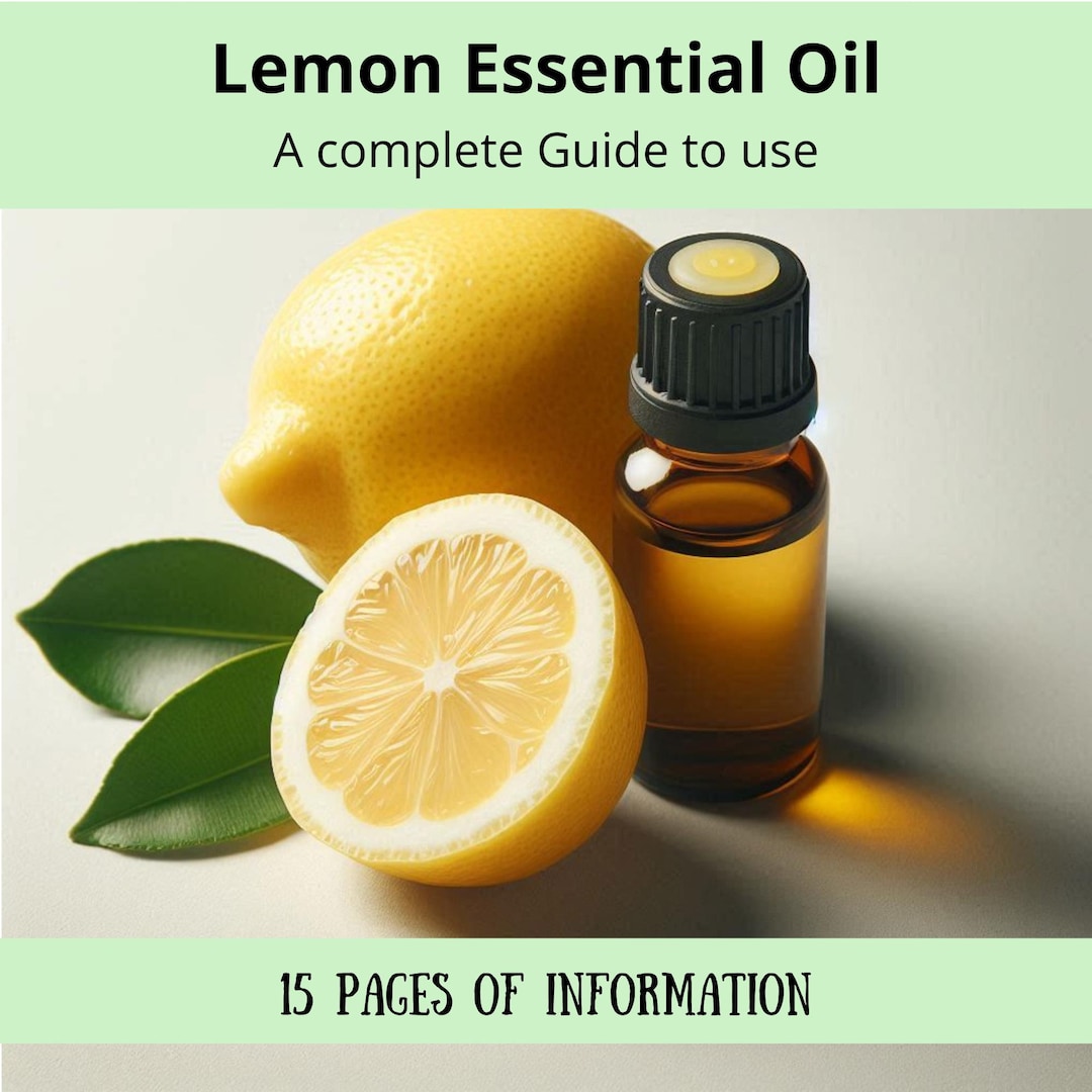 Lemon Essential Oil | Complete Guide to Lemon Essential Oil ...