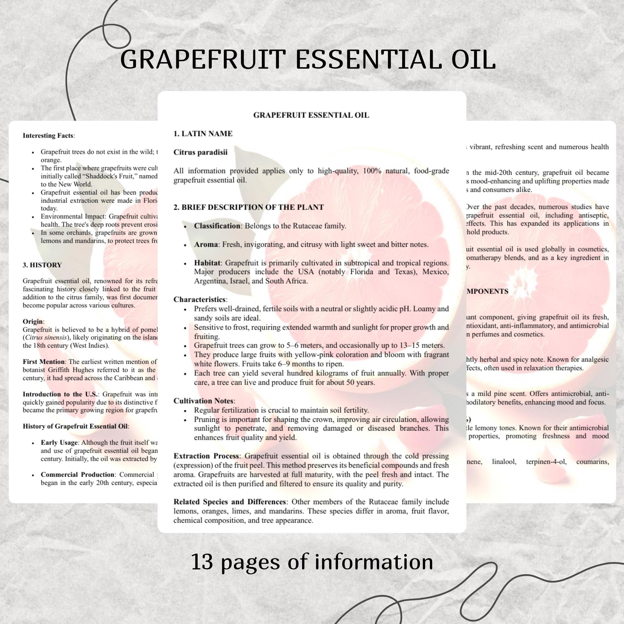 Grapefruit Essential Oil | Complete Guide to Grapefruit Essential Oil ...