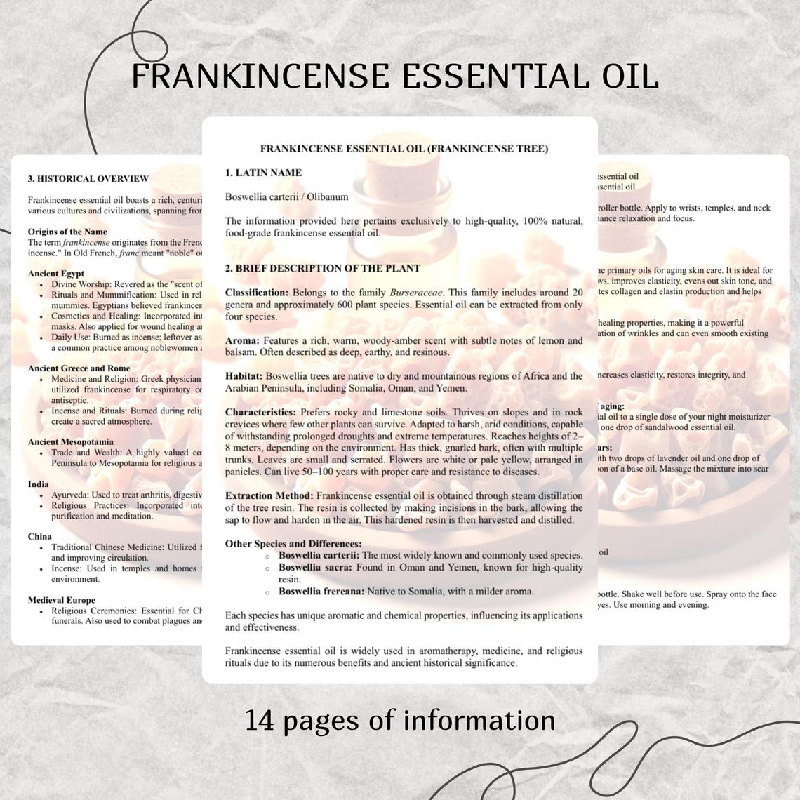 Frankincense Essential Oil | Complete Guide to Essential Oil ...