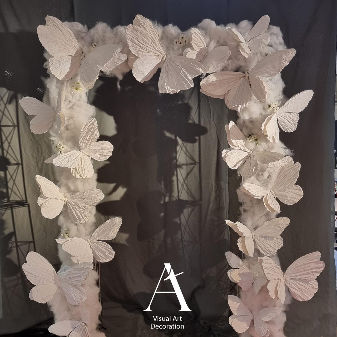 Giant Butterfly Double Layered Paper - Etsy