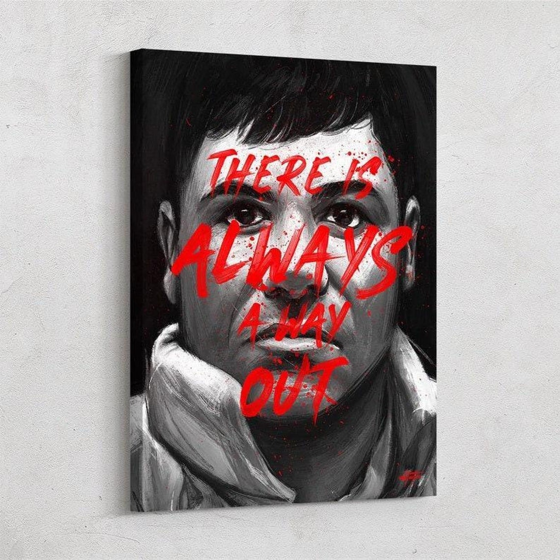 Pablo Escobar Tony Montana Gangsters Canvas Painting and Posters Prints ...