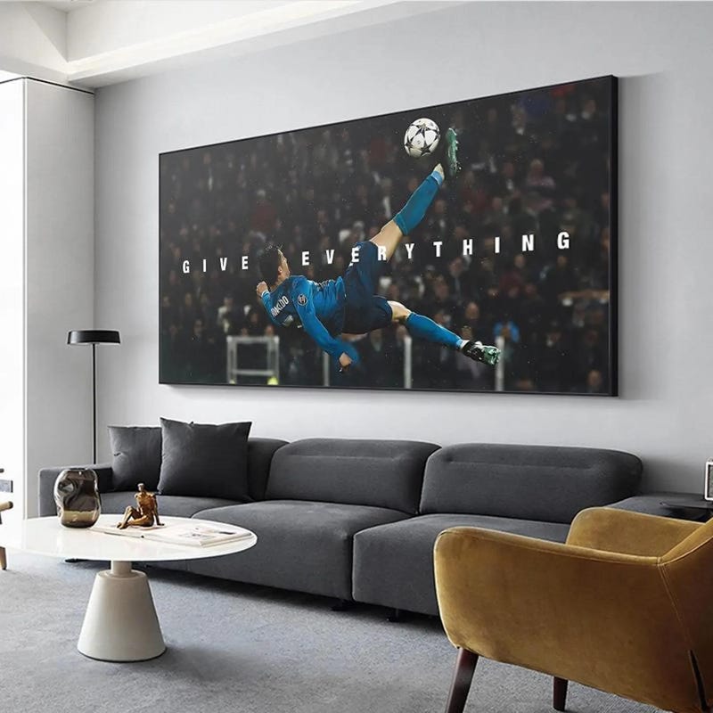 Ronaldo Decor Boys Room - Etsy