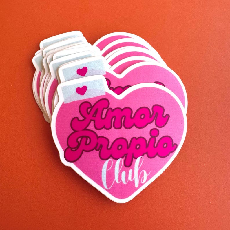 Amor Propio Club Sticker - Etsy