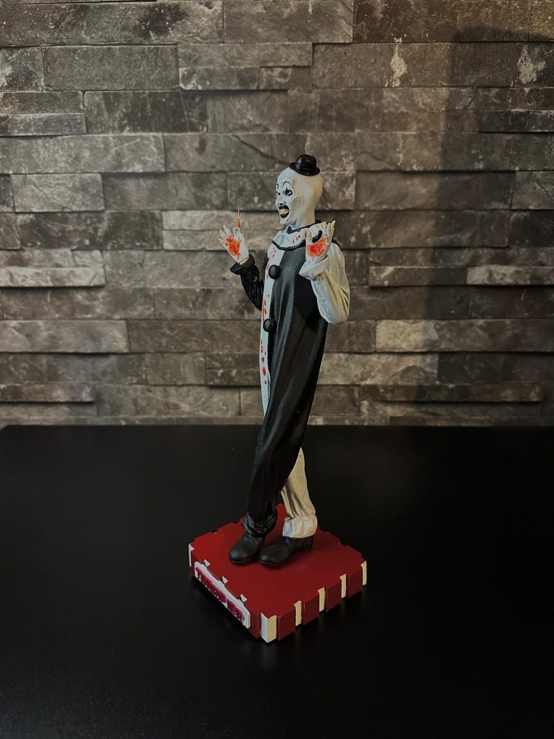 Terrifier Art the Clown 30 Cm Figure - Etsy