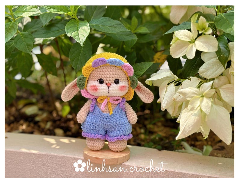 Mochi Bunny Crochet Pattern (english PDF) – Chubby-cheek Bunny With 5 ...