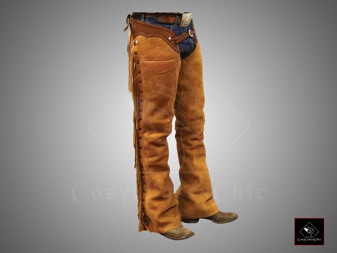 Native American Western Cowboy Chap Horse Riding Chap Handmade Western ...
