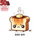 Kawaii Grumpy Toast PNG, Funny Png, Grumpy Png, Chibi Style, Kawaii ...