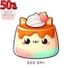 Kawaii Flan Cat PNG, Cat Png, Cute Png, Chibi Style, Kawaii Png, Kawaii ...