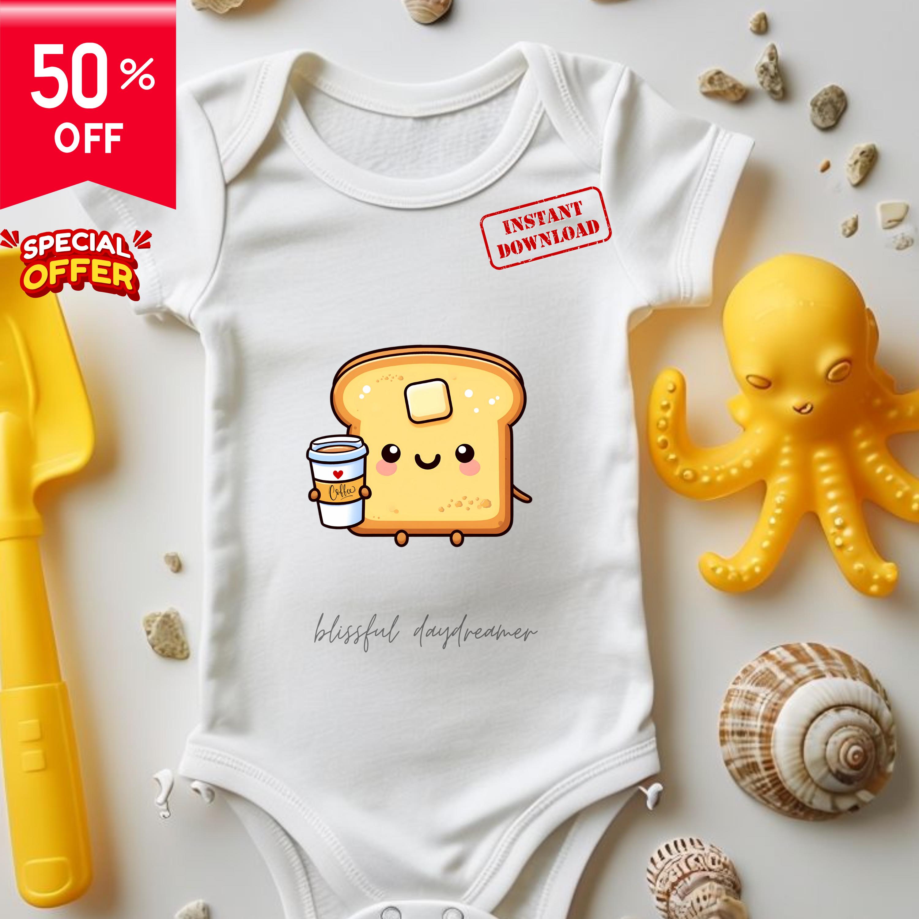 Kawaii Toast With Coffee Png, Cute Png, Chibi Style, Kawaii Png, Kawaii ...