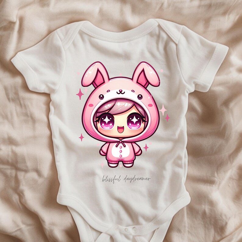 Pink Chibi Doll, Chibi Png, Chibi Doll, Chibi Art, Kawaii Chibi, Bunny ...