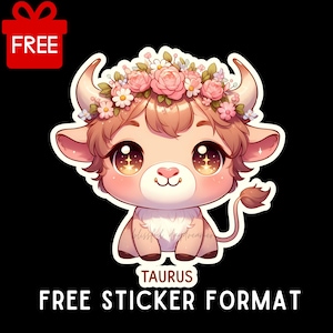 Taurus Png, Zodiac Png, Zodiac Signs Png, Chibi Png, Chibi Style ...