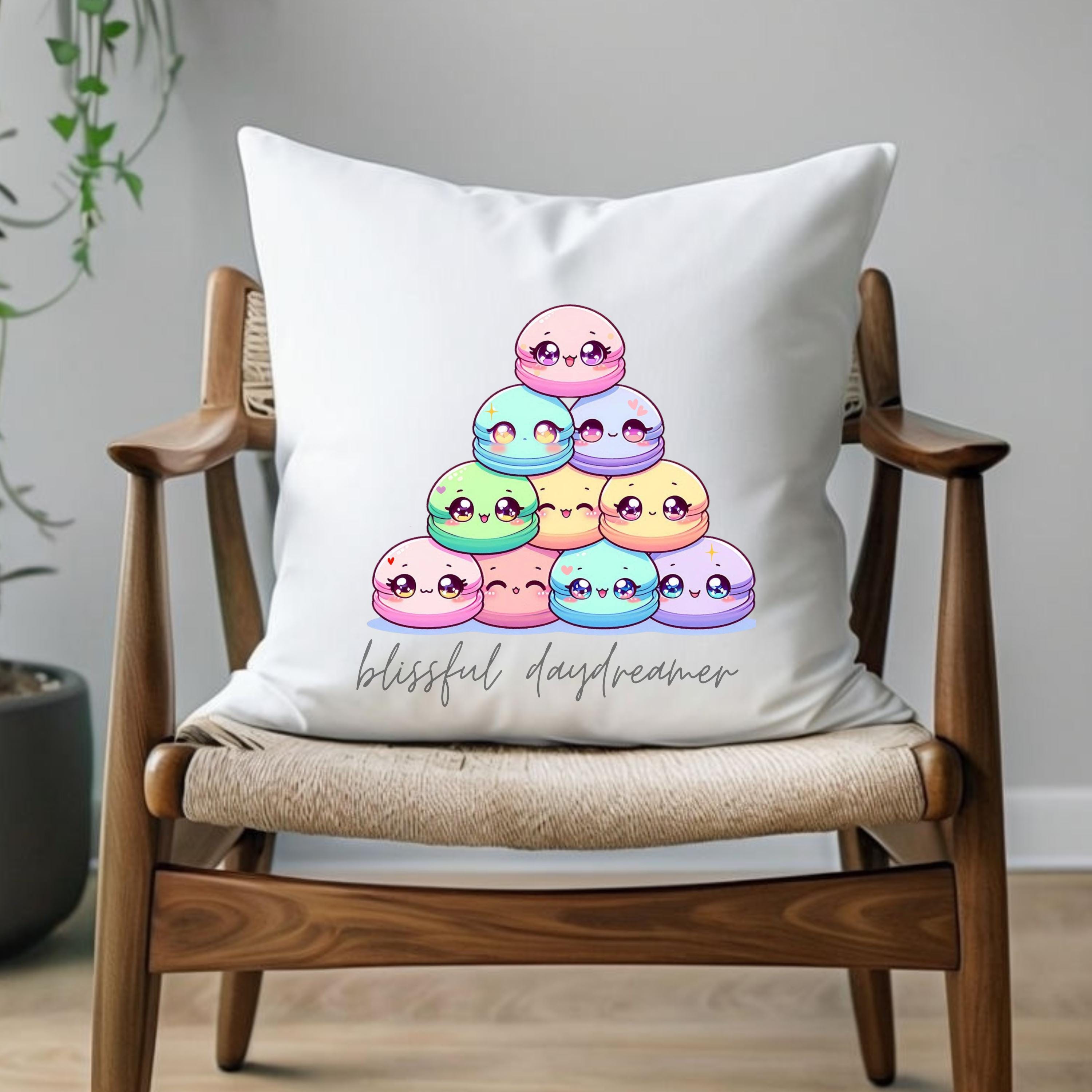 Blushing Macarons Png, Pastel Colors, Chibi Style, Kawaii Png, Kawaii ...